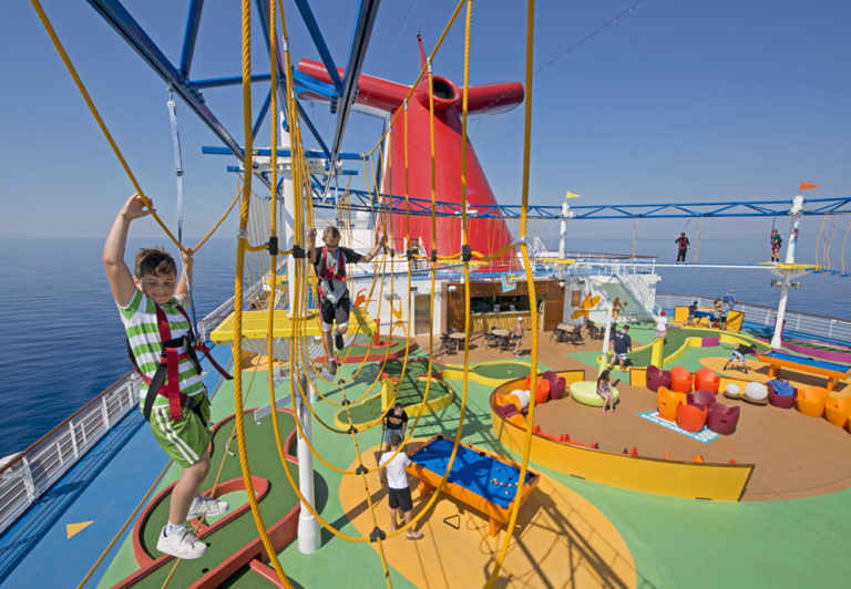 Sky Trail® Ropes Course Welcomed Aboard the Carnival Cruise Ship ...