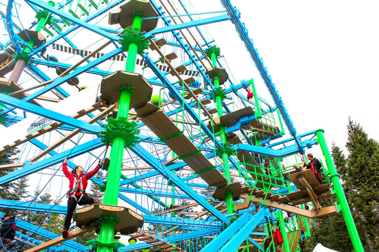 Ropes Course & Zip Adventure at Ski Resorts - RCI Adventure Products