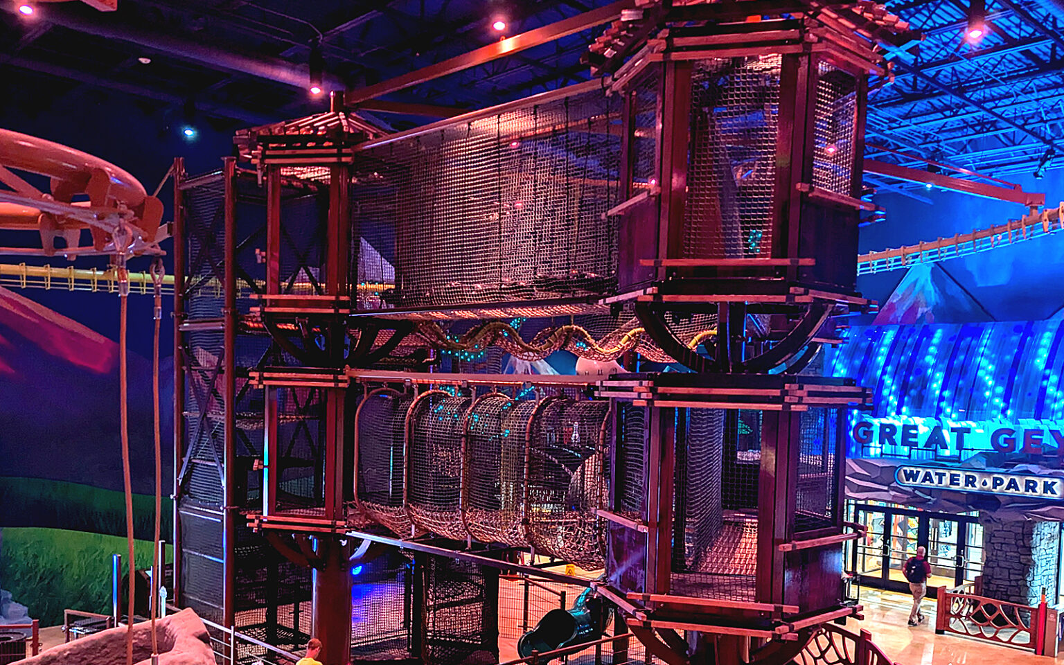Grand Opening of Great Wolf Lodge in Texas - RCI Adventure Products